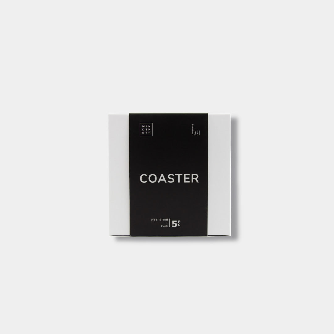 Coaster Set (5 Piece) | Minimal Desk Setups