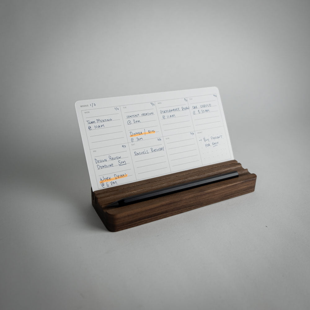 Weeks & Habits Cards | Planner Cards | Minimal Desk Setups