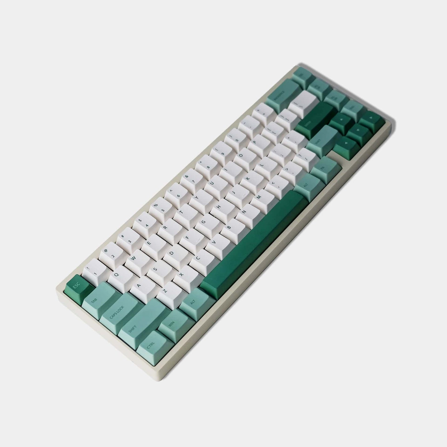 Sage Green Keycaps | Minimal Desk Setups