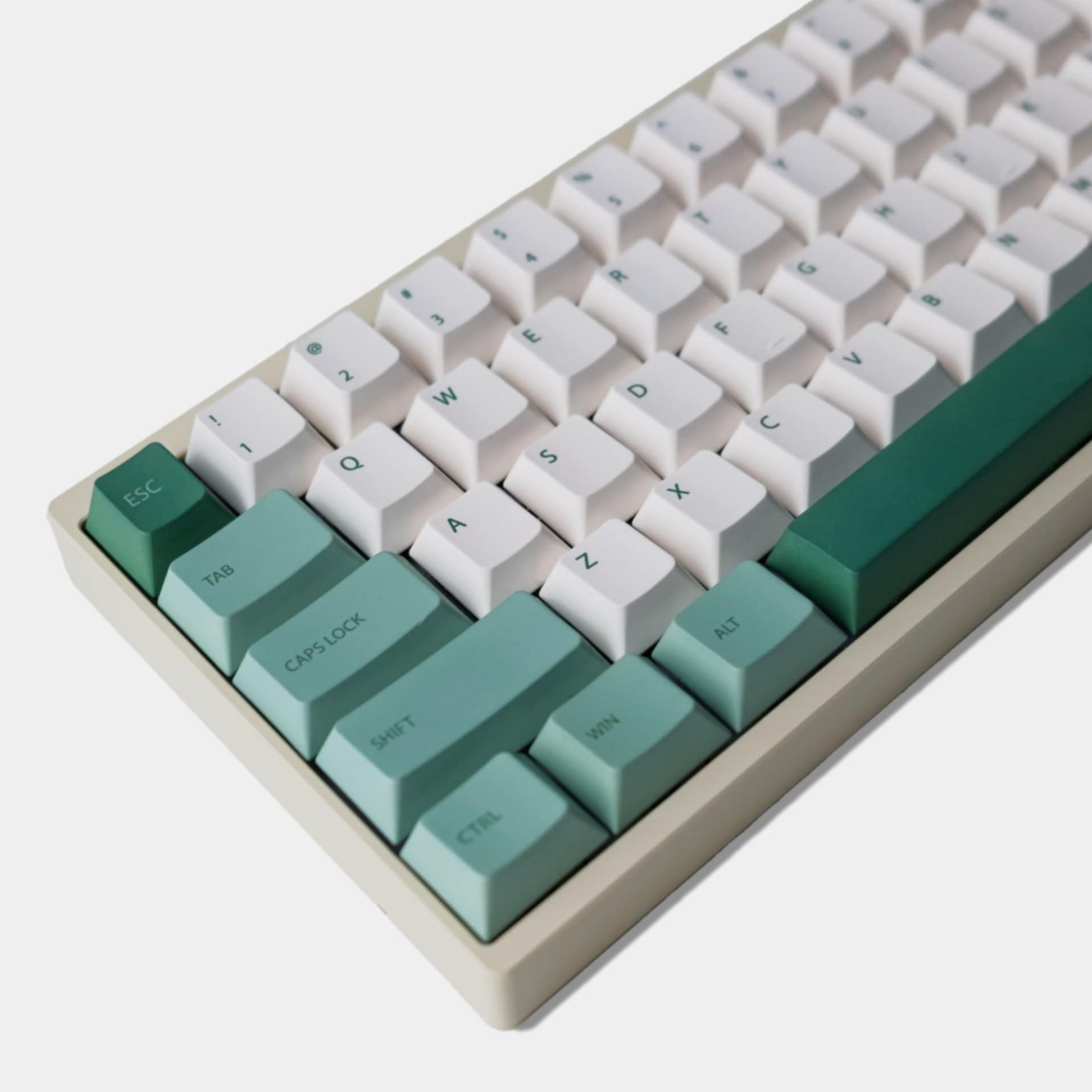 Sage Green Keycaps | Minimal Desk Setups
