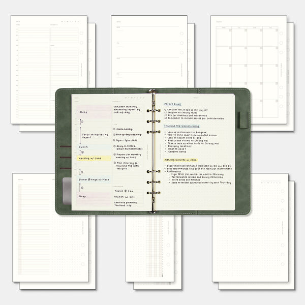 Modular Planner System – Minimal Desk Setups