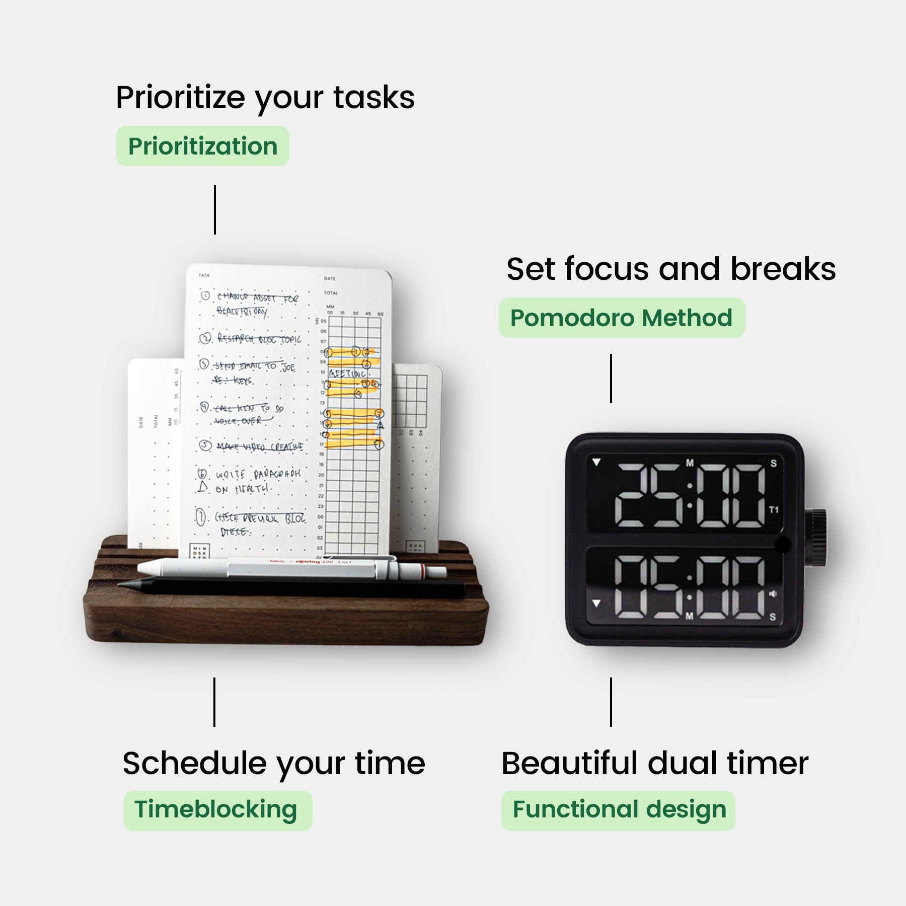 Productivity Starter Kit | Minimal Desk Setups